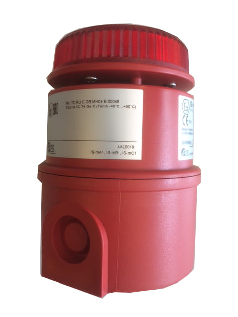 SG.AB.01 sounder + beacon - rood - IP65 - Steuma Instruments